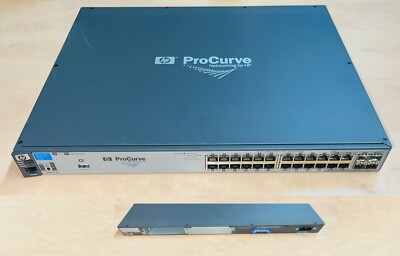 HP J9145A ProCurve - ProCurve 2910al-24G GbE Gigabit + 4x SFP + RMK ...