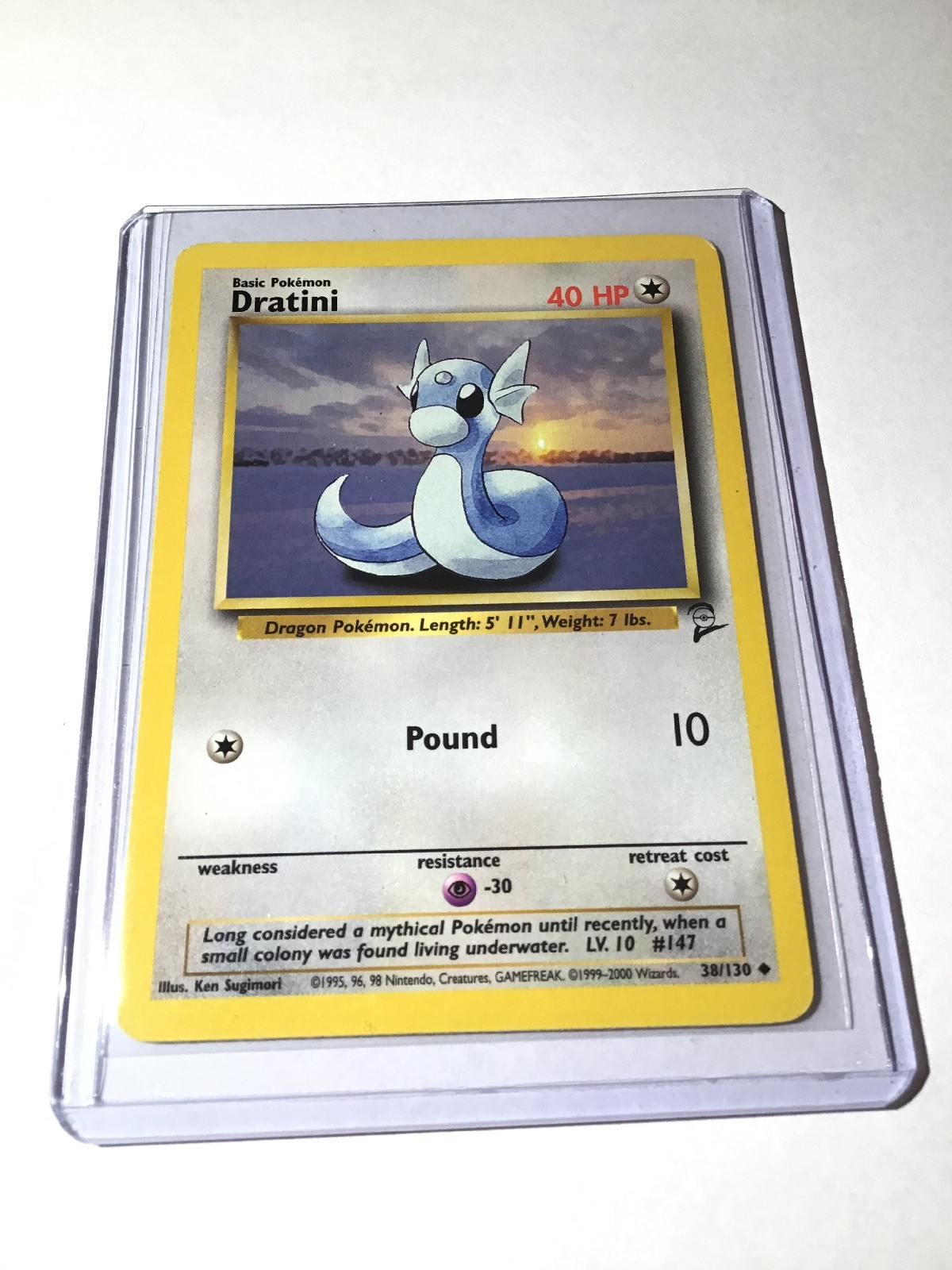 DRATINI - Base Set 2 - 38/130 - Uncommon - Pokemon Card - Unlimited ...