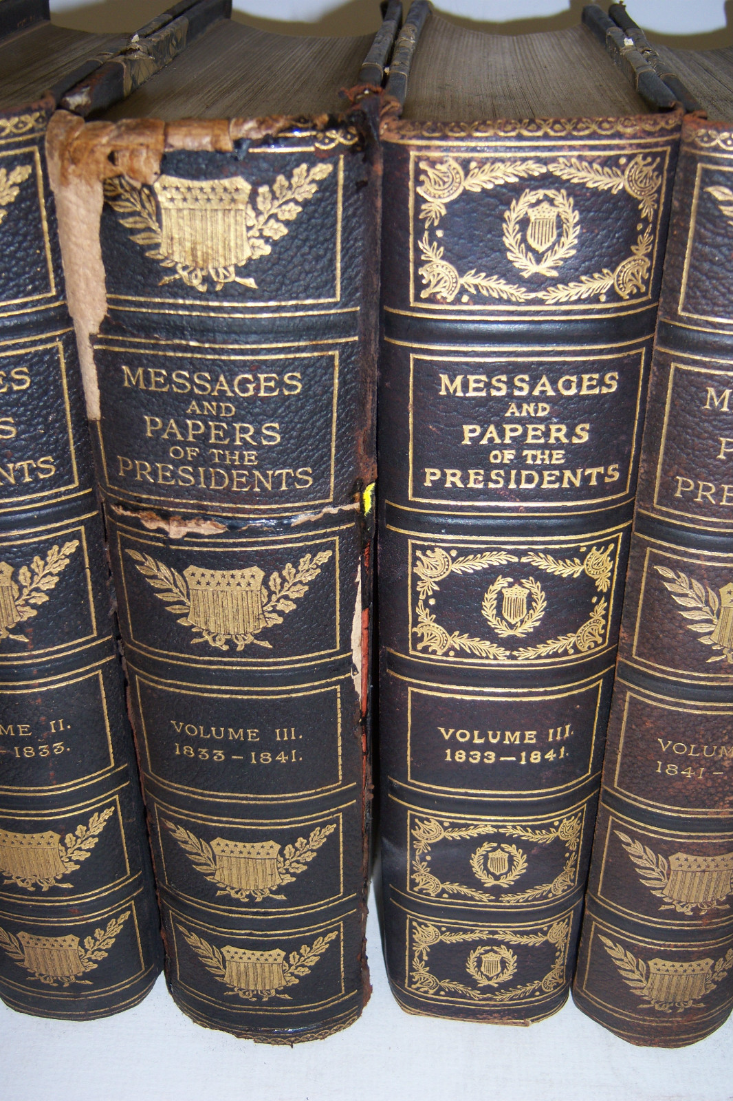 1905 MESSAGES & PAPERS OF PRESIDENTS By James Richardson. Set of 11 ...