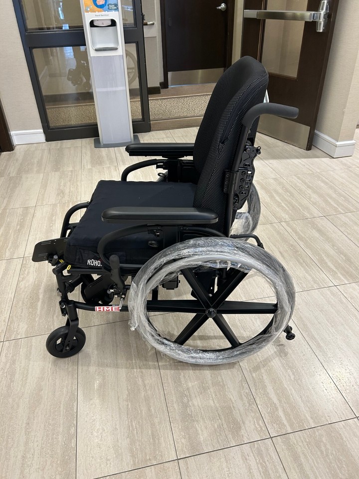 Brand New Premium WheelChair - Black Quickie QX 20 x20 Hemi Frame ...