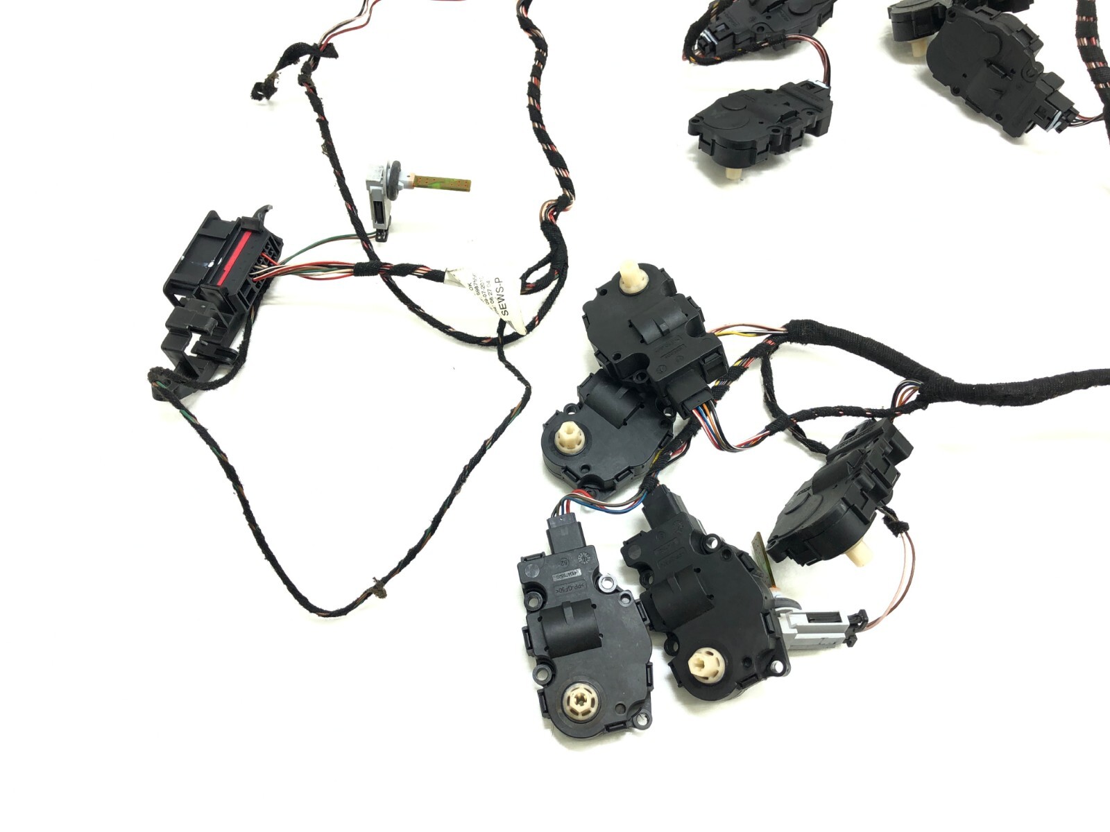 2011-2018 PORSCHE CAYENNE S AC HEAT DOOR BLEND ACTUATOR MOTOR SET W ...
