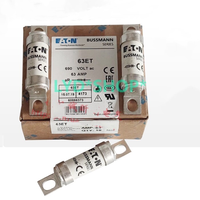 QTY:10 NEW FOR Fuse BS88:4 63ET 63A 690V | eBay
