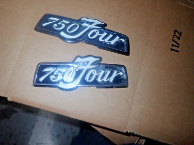 Honda CB 750 Four Side Cover Emblems Right/Left OEM | eBay