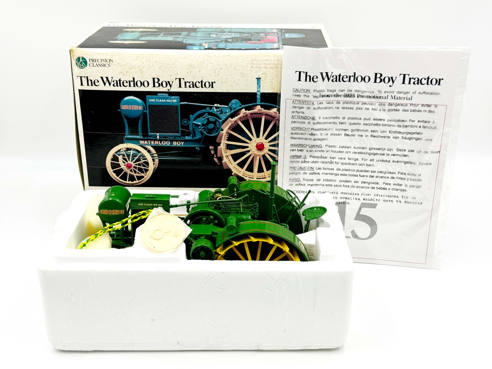 Ertl John Deere Precision Classics #15 Waterloo Boy Tractor 1 16 for ...