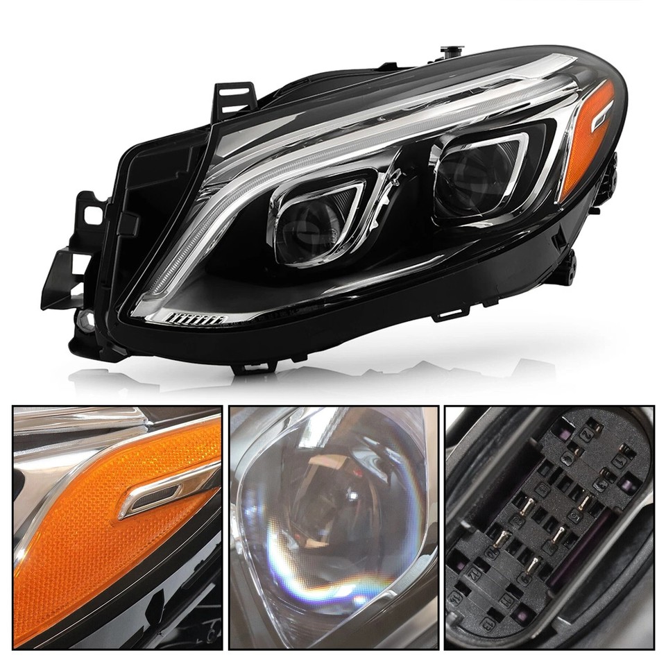 For 2016 2017 2018 2019 Mercedes-Benz GLE350 W166 Driver Side Headlight ...