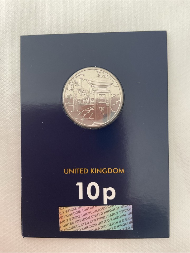P-Letter P-POST BOX-A-Z Alphabet 10p-2018-10p coin-BUNC-NEW-ORIGINAL ...