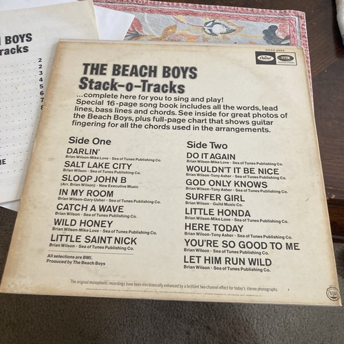 The Beach Boys: Stack-O-Tracks, w/ Booklet, Capitol DKAO-2893 ...