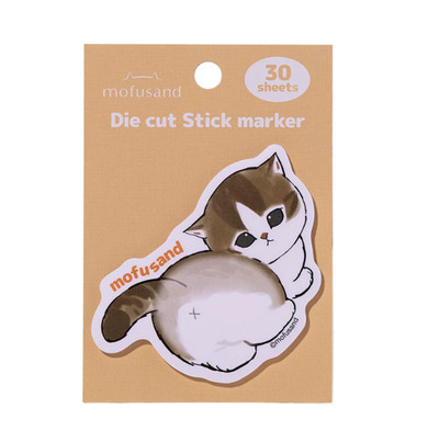 mofusand Die-cut Stick Marker ( Left Rear ) Japan NEW | eBay