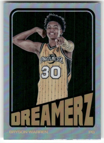 Bryson Warren 2022-23 Topps Chrome Overtime Elite 1972 Basketball #TB72 ...