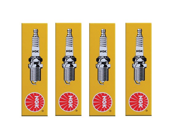 Set of 4 NGK Standard Spark Plugs for Artic Cat PROWLER HDX XT 2012 ...