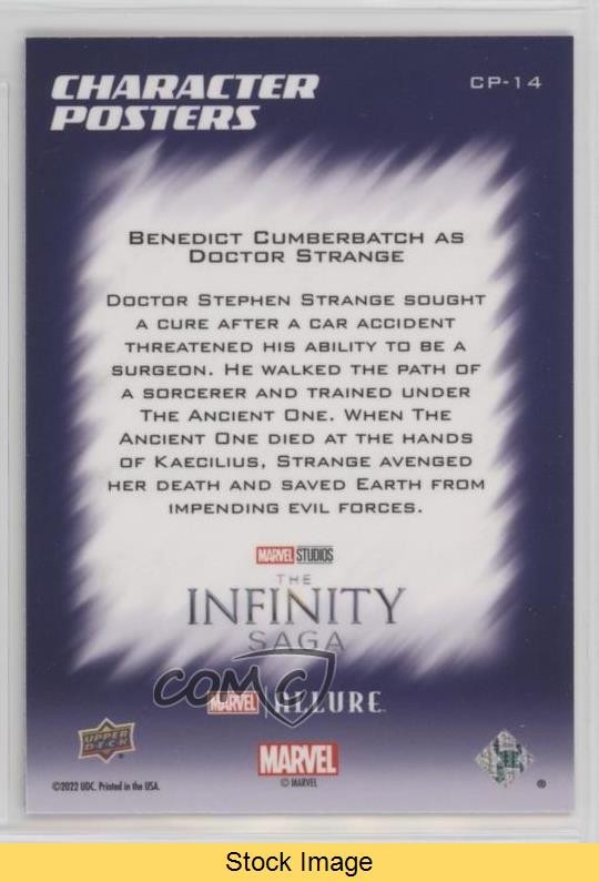 2022 Upper Deck Marvel Allure Benedict Cumberbatch as Doctor Strange ...