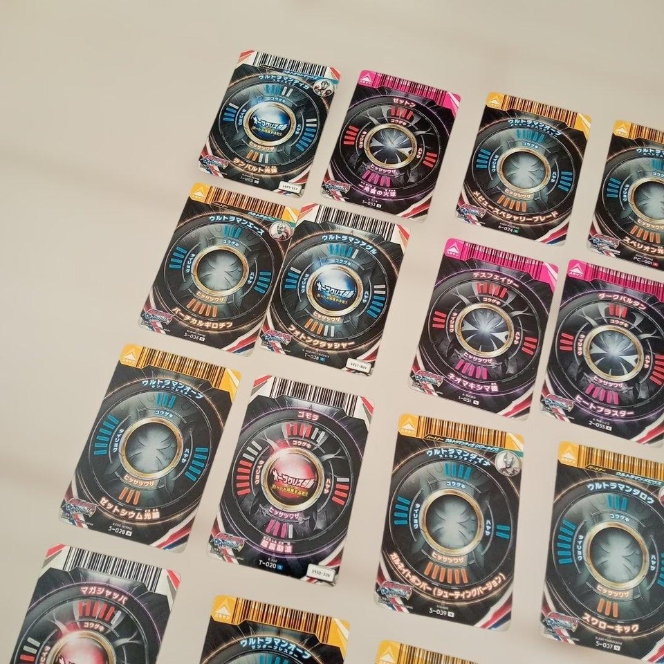 Ultraman Fusion Fight Ultraman Card Set 25pcs Colorful Design Official ...