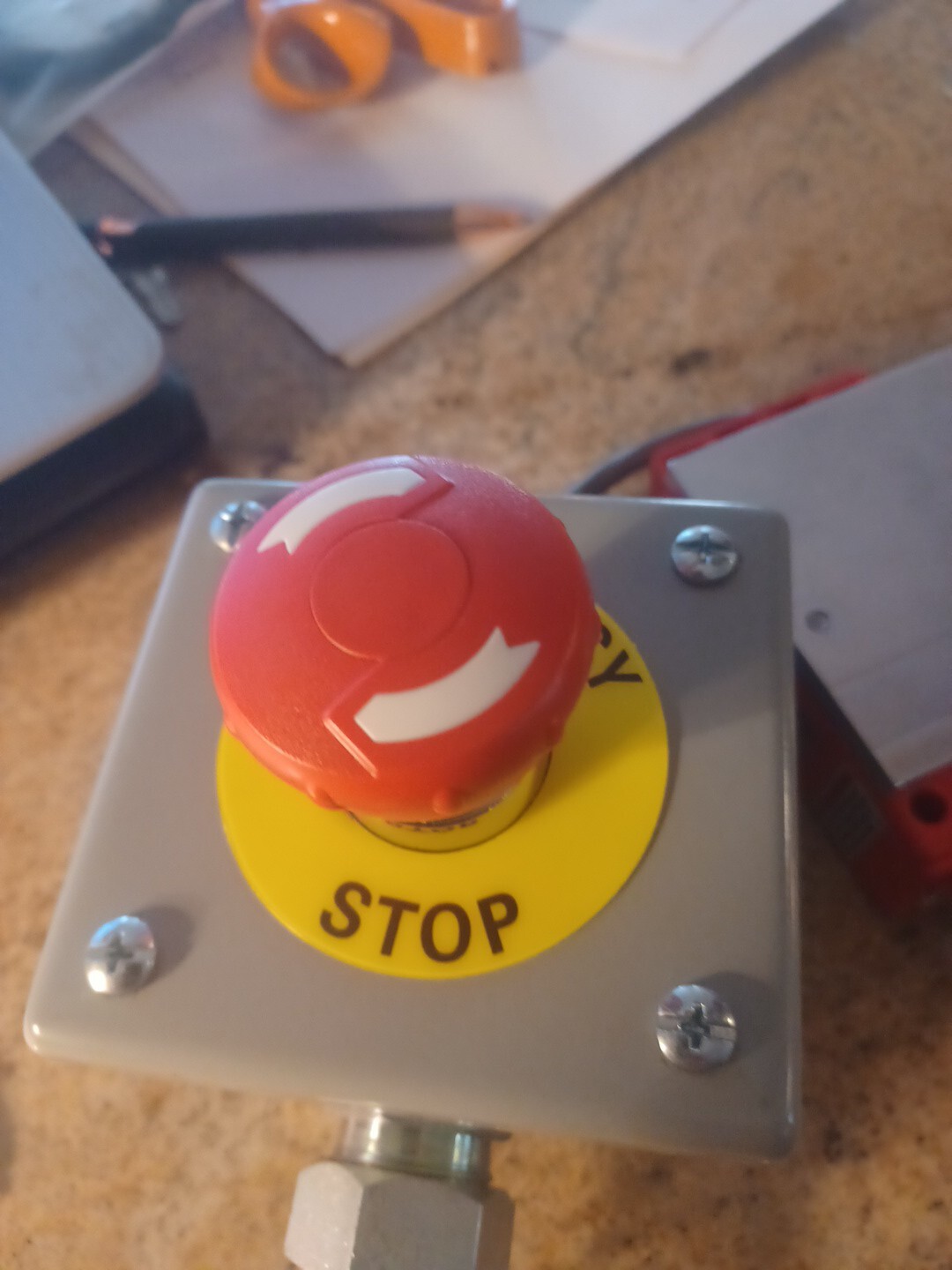 Hoffman 4x4 box with e stop | eBay