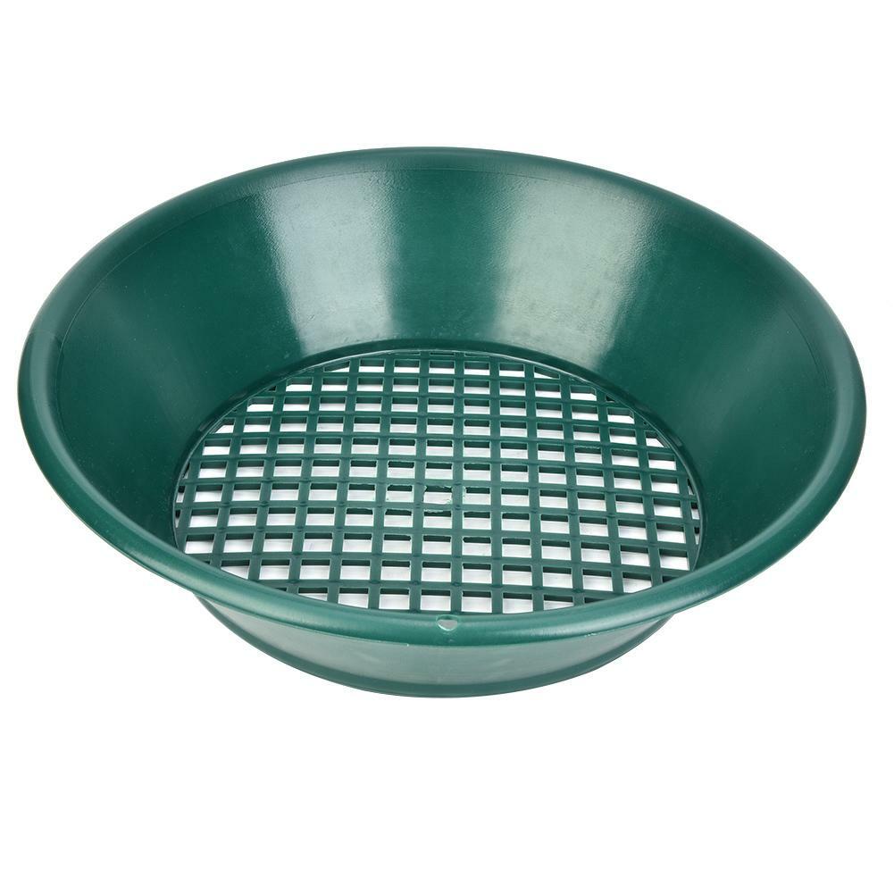 35x35x8.8cm Gold Mining Sifting Classifier Screen Sieve Pan Metal ...