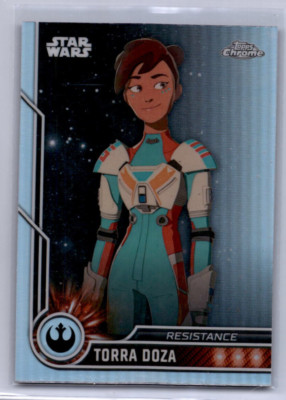 2023 Topps Chrome Star Wars TORRA DOZA REFRACTOR #41 | eBay