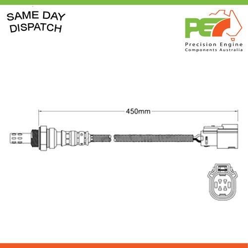2x New * OEM * Post-Cat LH & RH Oxygen Sensors For Ford Falcon 5.4L | eBay