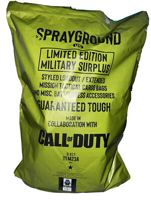 sprayground backpack call of duty limited edition | eBay