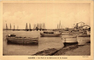 CPA AK TUNISIE GABES-Le Port et les batiments de la douane (239056) | eBay