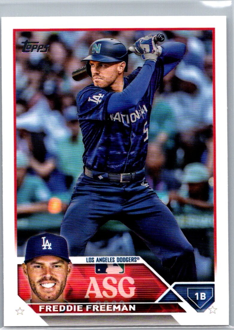 2023 Topps Update '23 All Star Game ASG25 Freddie Freeman Baseball Card ...