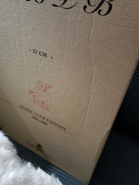 Steiff Teddy Bear 28 PB 2002 Club Edition 420290 for sale online | eBay