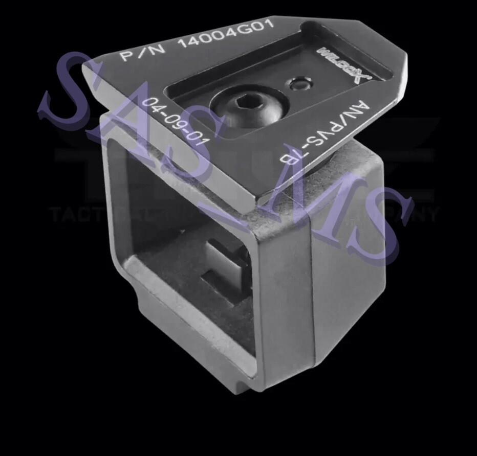 WILCOX DOVETAIL MOUNT P/N 14004G01 NVG INTERFACE SHOE ADAPTER FOR AN ...