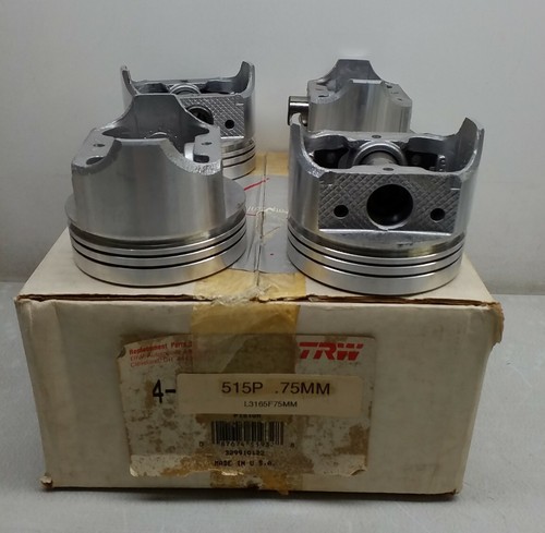 515P TRW Automotive Piston Set .75mm Made In USA Quantity 4 Pistons ...