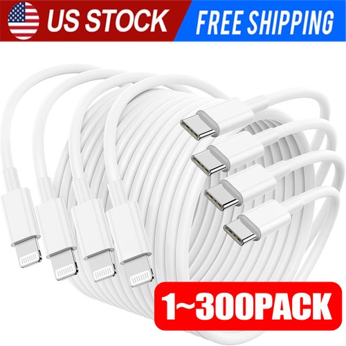 Fast Charger Cable Type USB C PD lot Cord to For iPhone 14 13 12 Pro ...