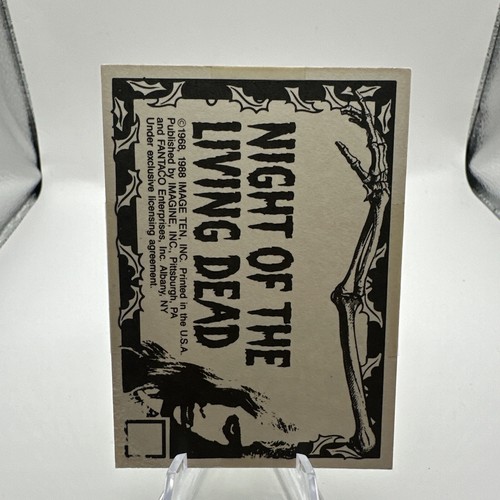 1988 Image Night of the Living Dead Karl Hardman Signed Auto Autograph ...