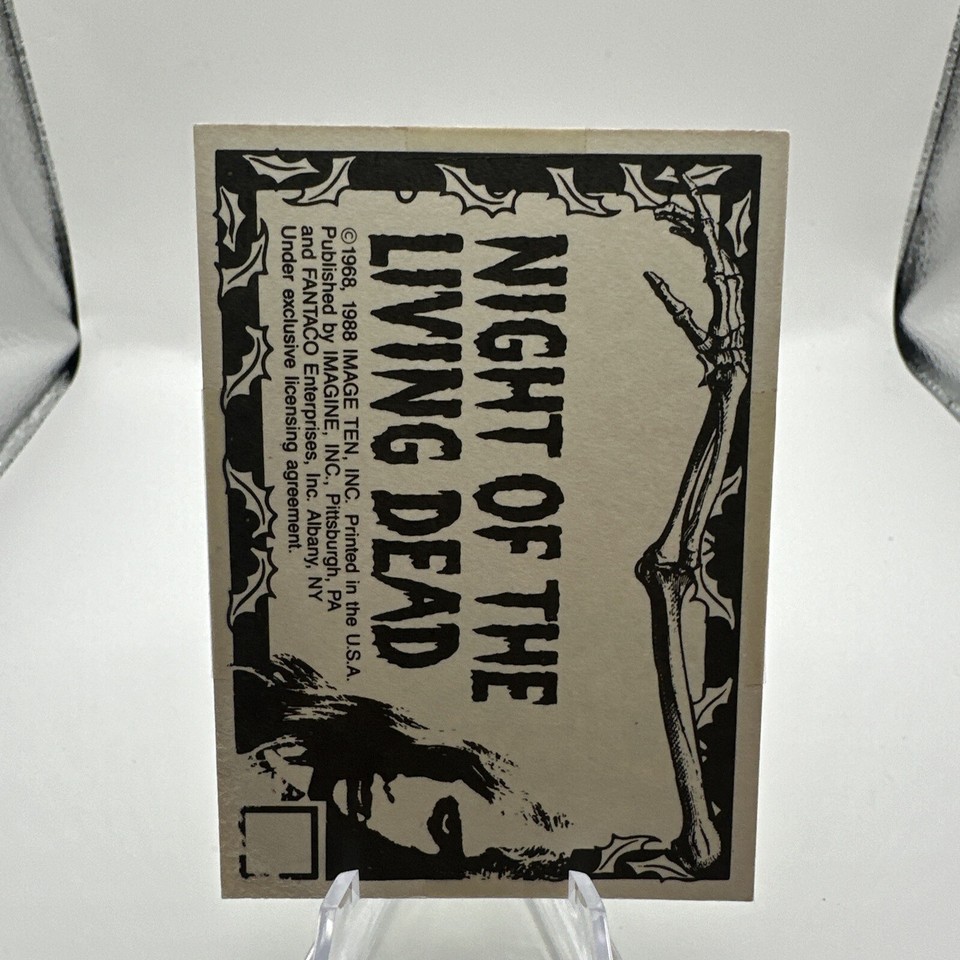 1988 Image Night of the Living Dead Karl Hardman Signed Auto Autograph ...