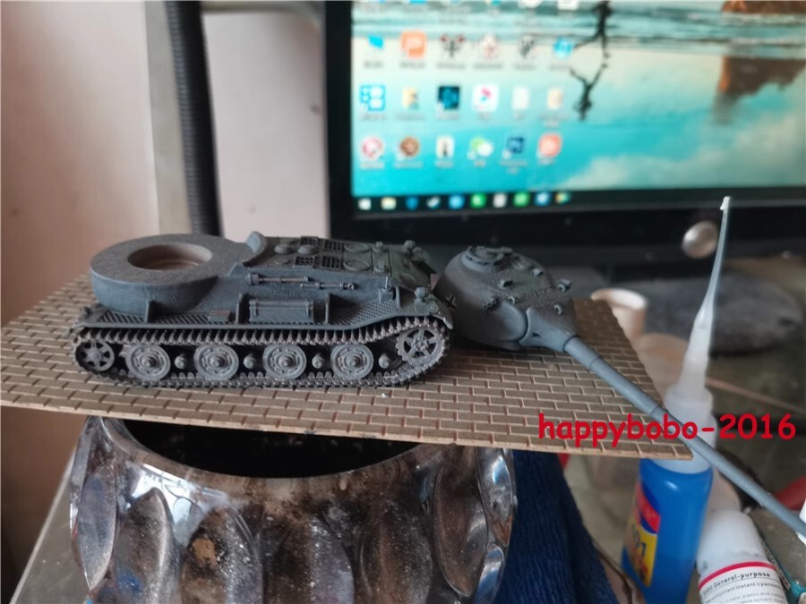 1/72 German Army VK7201 "Lion" Heavy Tank Finished Product Model | eBay