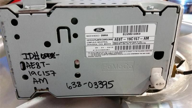 2011 2012 2013 Ford FIESTA RADIO MP3 CD FM-AM Satellite Receiver ...