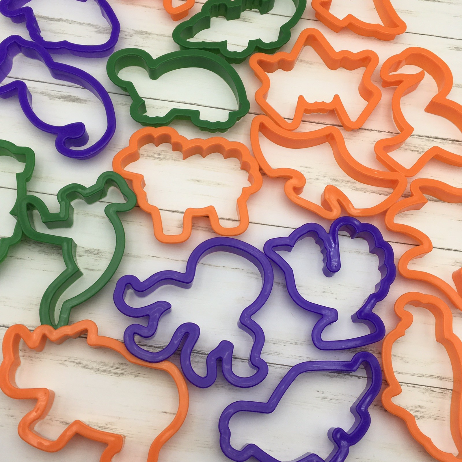 Lot of 35 Play-Doh Cookie Jello Cutters Set Animals and Dinosaurs | eBay UK