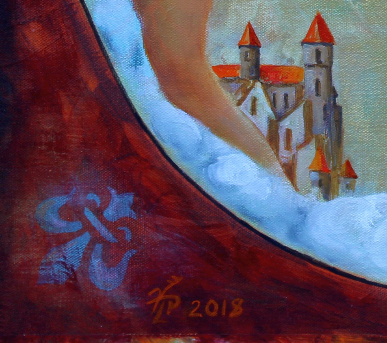 Painting original Oil on canvas Modern contemporary Art by Pronkin 2018 ...