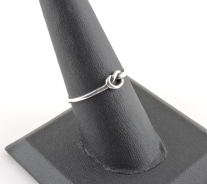 Sterling Silver Knot Ring | eBay