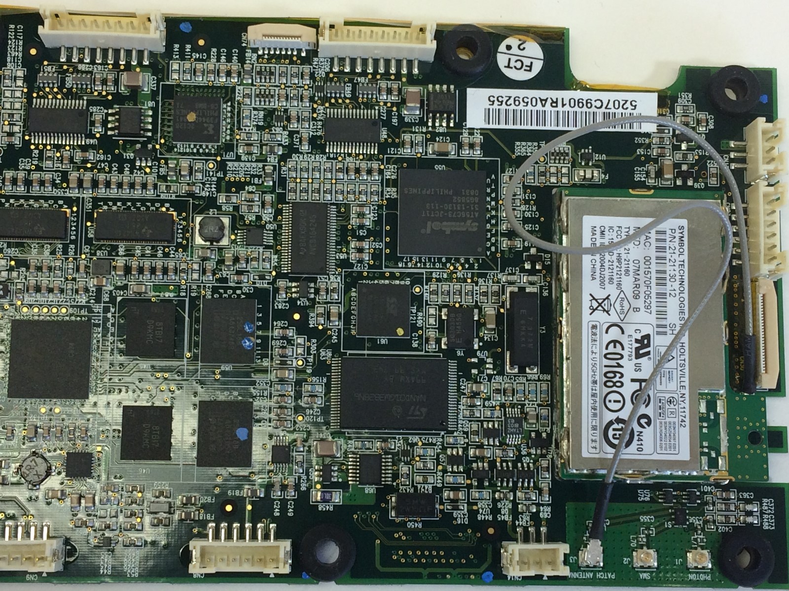 Symbol VC5090 HALF screen CPU, USED, TESTED GUARANTEED WORKING, SHIPS ...