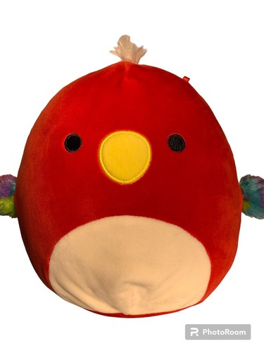 Fun Bird Squishmallow Paco The Red Parrot 8" Plush Stuffed Animal (Pre ...
