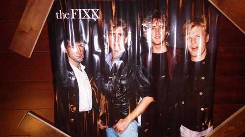 MUSIC POSTER~The FIXX 24x28 1984 Vintage Original Cy Curnin Rupert ...