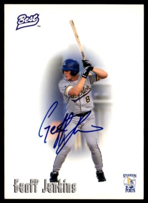 1996 Best #NNO Geoff Jenkins Autographs Stockton Ports BREWERS | eBay