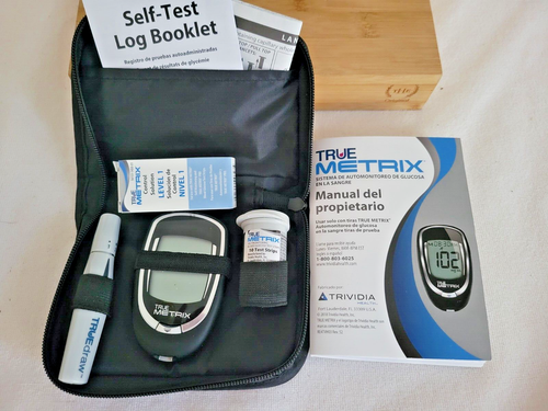 True Metrix Self Monitoring Blood Glucose Meter Kit no Test Strips | eBay