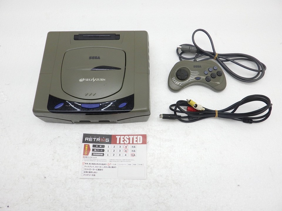 SEGA Saturn Console (HST-0004 / Gray) Sega Saturn JP GAME ...