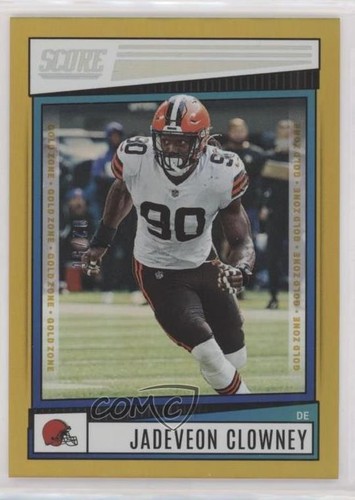 2022 Score Gold Zone /50 Jadeveon Clowney #207 | eBay