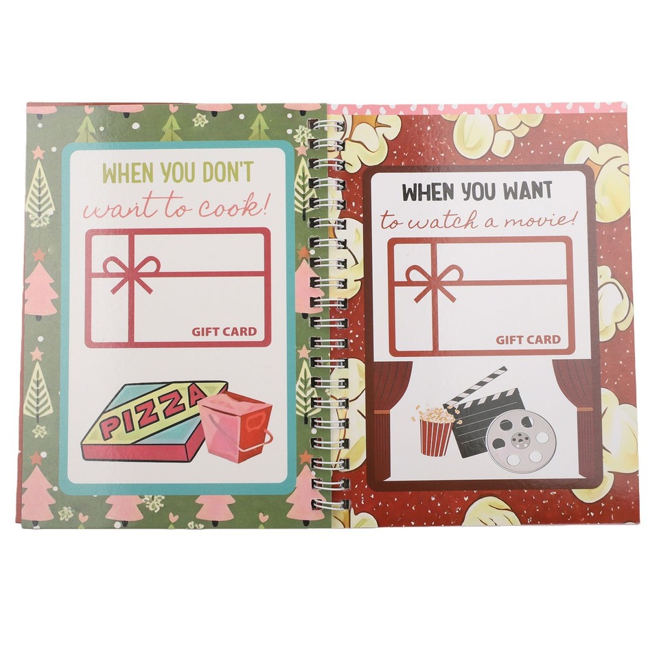 Card Book Memorable Holiday Keepsake Spiral Bound Design Christmas ...