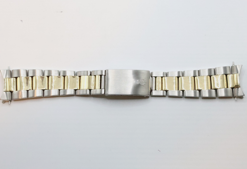 Authentic Rolex 14K/SS Oyster 78363 Bracelet 458J 20mm 1675 16713 16753 ...