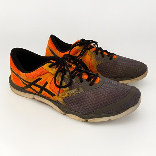 Mens ASICS 33-DFA Orange/Black/Gray Reflective Sneakers Size 13 T532N ...