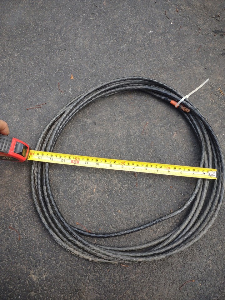 2 Pieces 20' #3 AWG Stranded Copper THHN THWN-2 Gasoline - Oil ...