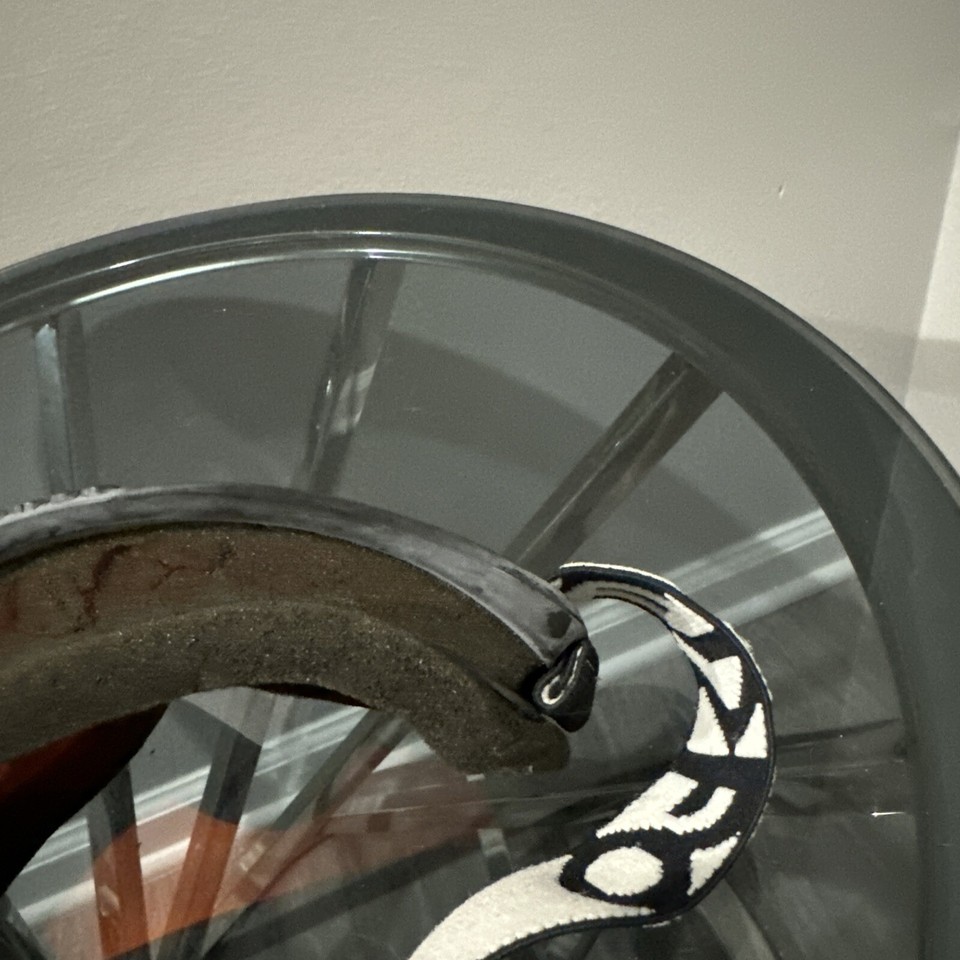 Vintage BMX Racing Motocross 1980's Oakley Goggles Orange Black & White ...