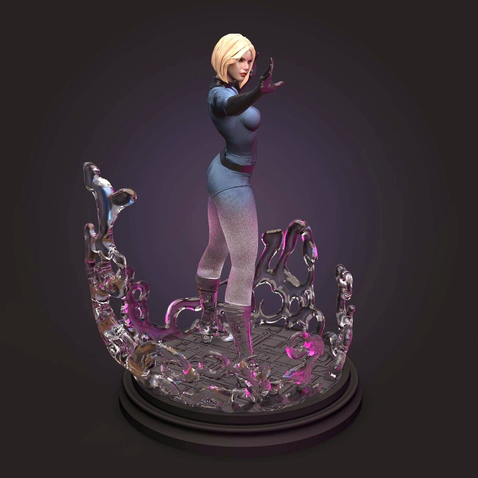 Custom 1/4 Wolfpax Sue Storm Invisible Woman Fantastic Four Figure ...