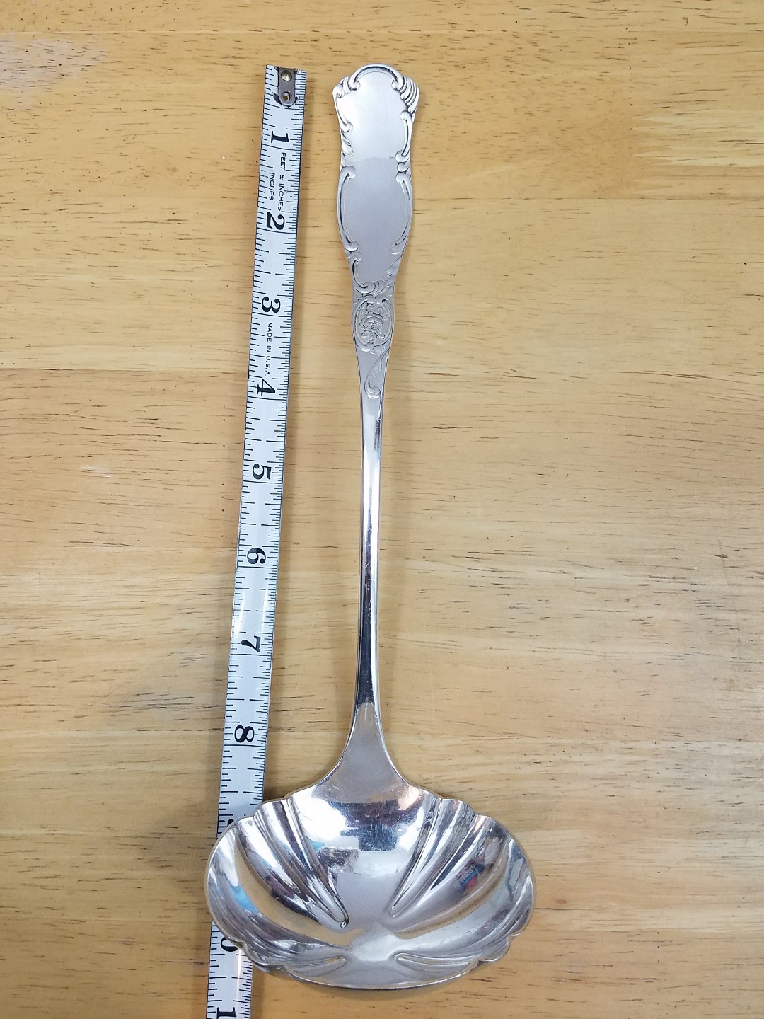 1880 PAIRPOINT ANTIQUE 1890 ERMINE PATTERN SILVERPLATED "10 1/2" OYSTER ...