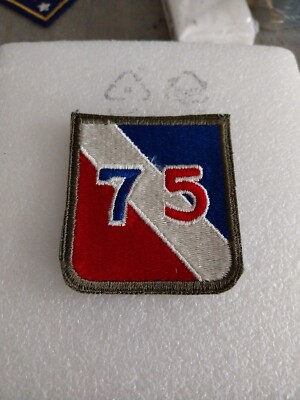 Beau patch armee us 75th INFANTRY DIVISION WW2 original | eBay