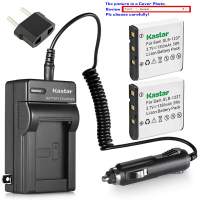 Kastar Battery AC Travel Charger for Sigma BP-31 BP31 & Sigma DP2S DP ...